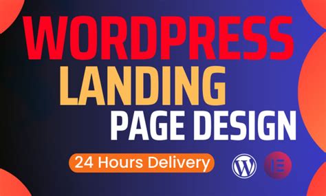 Create Responsive Wordpress Landing Page Design One Page Website