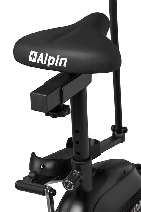 Elliptical trainer Alpin Sante X-172 with seat - Alpin Fit