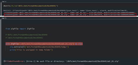 Filenotfounderror Errno 2 No Such File Or Direc Databricks Community 6340