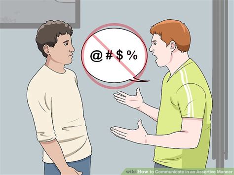 5 Ways To Communicate In An Assertive Manner Wikihow