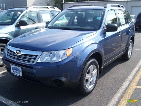 2011 Marine Blue Metallic Subaru Forester 25 X 53961341 Gtcarlot