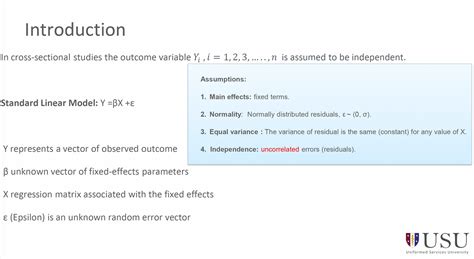 Analysis Of Repeated Measures Data