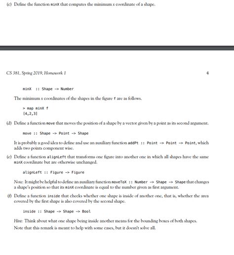 Exercise Programming With Data Types Here Is The Chegg