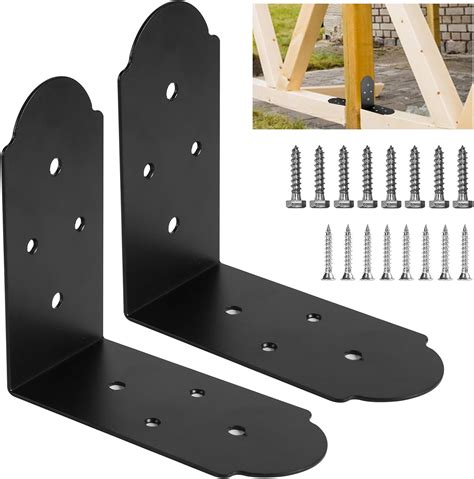 2 Pcs 90 Degree Angle Bracket Heavy Duty L Brackets