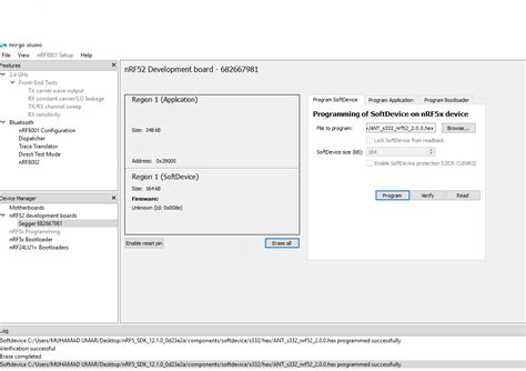 S332 Softdevice Not Working With Ble Examples Of Sdk 1210 Nordic Q
