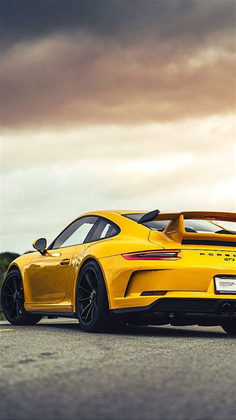 Yellow Car Wallpaper