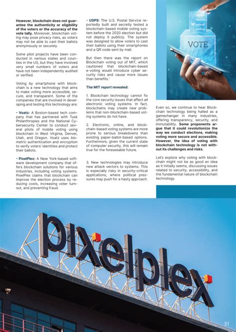 The Dangers Of Using Blockchain For Voting And For Voting By Phone The Risks And Challenges