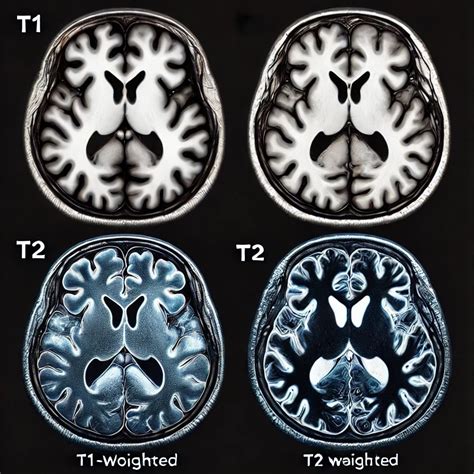 Difference Between T1 And T2 Images In Mri Abd Elkader Ahmed Posted