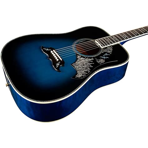 Platinum Gibson Bats In Flight Limited Edition Acoustic Guitar
