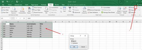 Tutorial Cara Filter Grouping Dan Validasi Data Di Excel Tutorial Cara Filter Grouping Dan Validasi Data Di Excel