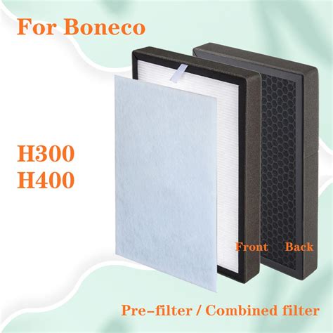 공기청정기필터 Hepa 활성탄 복합 공기 청정기 필터 Boneco H300 H400 교체 티몬
