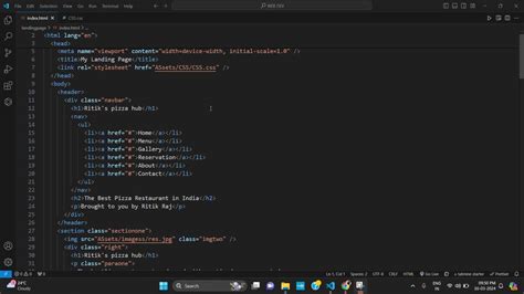 Ritik Raj On Linkedin Codsoft Html Css Webdevelopment Internship