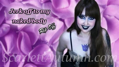 J Off To My Naked Body Rip Off MP HD P ScarlettAutumn Clips Sale