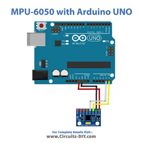 How To Interface Mpu 6050 Accelerometer Gyroscope Sensor With Arduino
