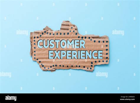Text Caption Presenting Customer Experience Business Concept Product
