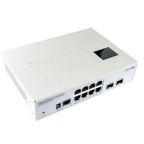 MIKROTIK ROUTERBOARD RTB-CRS210-8G-2S+IN - Sklep, Opinie, Cena - Eltrox.pl