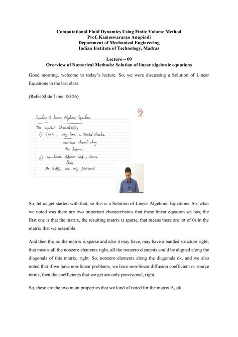 Lec9 Nadeem Computational Fluid Dynamics Using Finite Volume Method