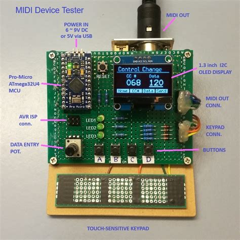 Midi Device Tester Midi Controller