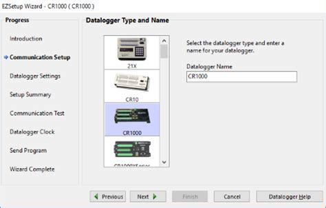 Setting Up The Logger Measurand Support