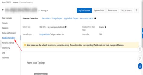 Aktivasi Public Endpoint Database Rds Mysql Alibaba Cloud
