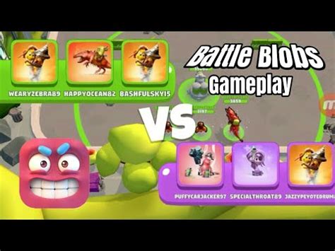 Battle Blobs Gameplay L Brawl Game YouTube