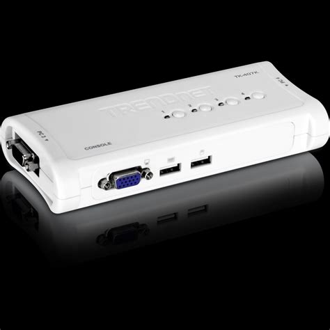 4 Port USB KVM Switch Kit