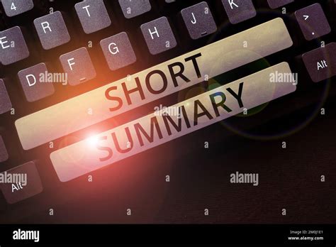 Text Caption Presenting Short Summary Internet Concept Brief Statement Of Main Points Clear