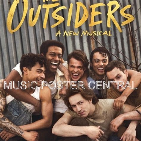 Outsiders Musical Music Etsy