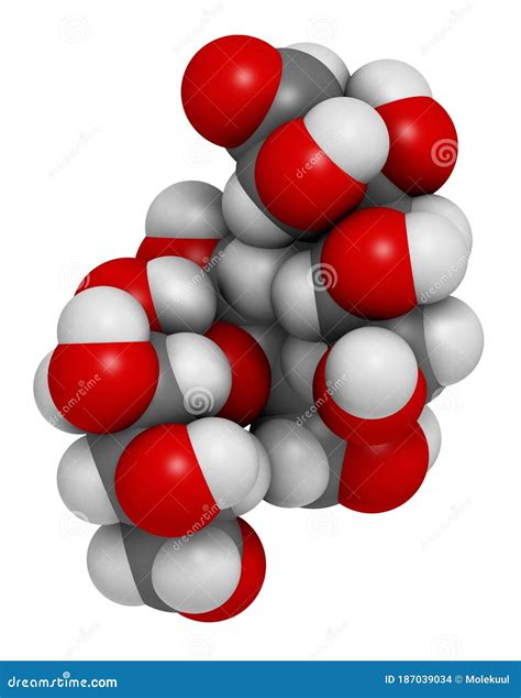 Maltodextrin Food Additive Molecule 3d Rendering Stock Illustration Illustration Of Dextrin