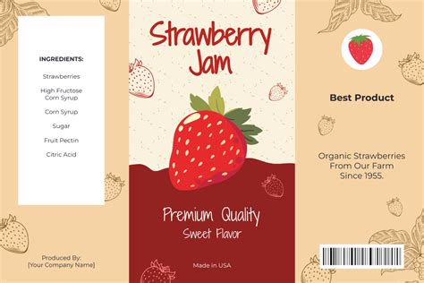 Label Templates Free Download A Black And White Bottle Label With A