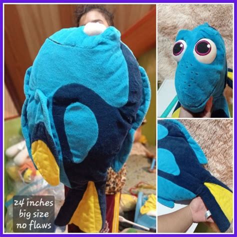 ⚾︎ Disney Finding Characters Nemo Dory Gill Flounder Plush Toy Preloved