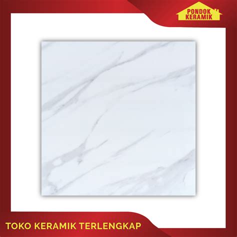 Jual Keramik Lantai Signature 50x50 Paseo Bianco Motif Carara Marble Marmer Keramik Rectified
