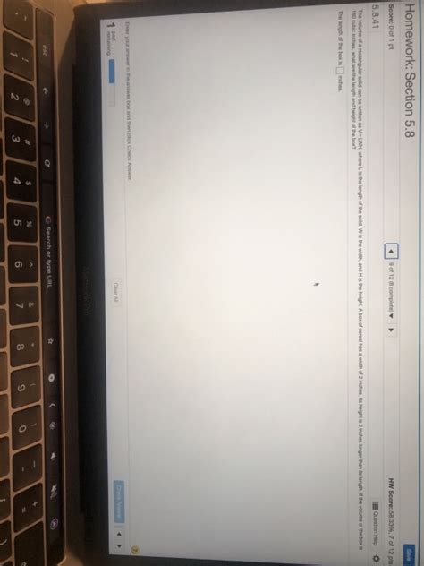 Solved Homework Section 5 8 Score 0 Of 1 Pt 5 8 41 Score