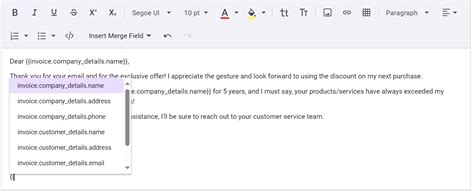 Step By Step Guide Adding Mail Merge To Blazor Rich Text Editor
