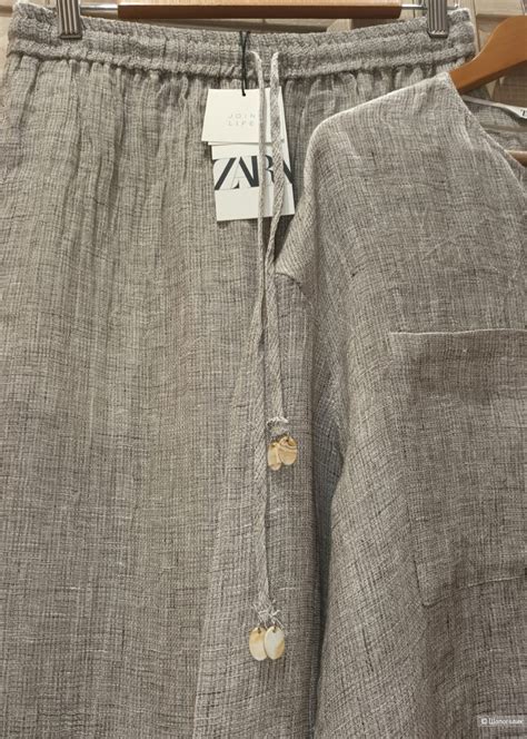 Льняной костюм Zara/M, в магазине ZARA — на Шопоголик
