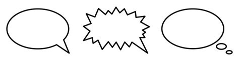 Illustration Of Dialogue Comics Spaces For Text Input 30922435 Vector