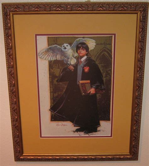 Harry Potter Original Warner Brothers Art~tommy Lee Edwards In Eric