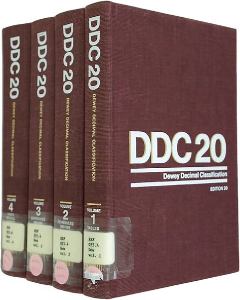 Dewey Decimal Classification And Relative Index Dewey 42 Off