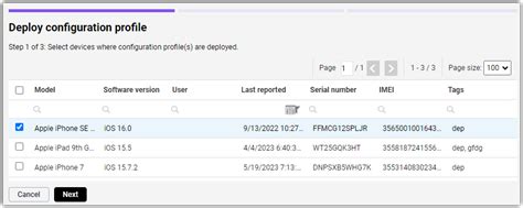 deploying a configuration profile goto resolve mdm