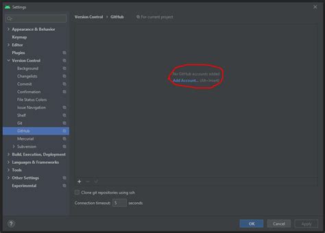 Authentication Android Studio Can T Login To GitHub Stack Overflow