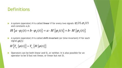 ppt signals through linear shift invariant systems powerpoint