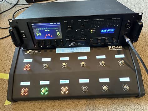 fractal audio axe fx iii 3 fc 12 foot controller reverb