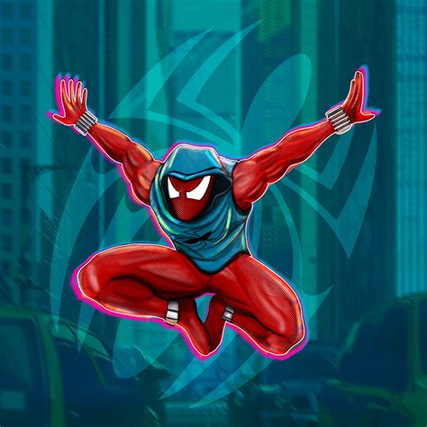 Scarlet Spider Iphone Wallpaper