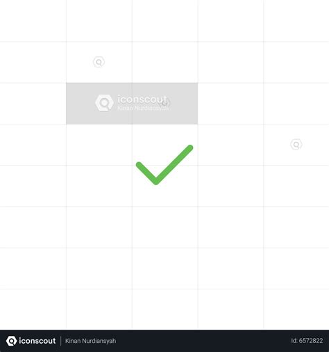 Tick Animation By Kinan Nurdiansyah Lottiefiles