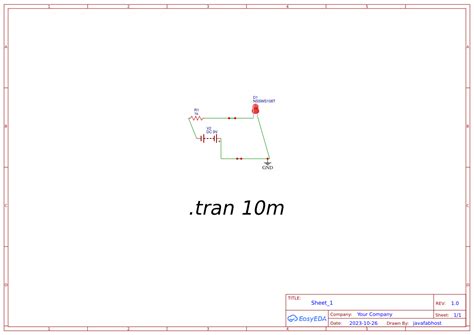 Circuit 1 EasyEDA Open Source Hardware Lab