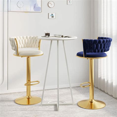 회전 높이 조절 바 의자 바 의자 럭셔리 의자 식당 의자 주방 카운터 의자 현대 산업 가구 Aliexpress