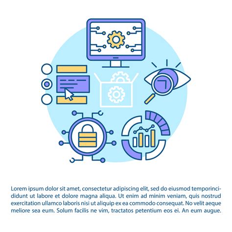 Software Testing Article Page Vector Template 3640241 Vector Art At