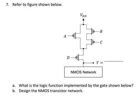 Solved 7 Refer To Figure Shown Below A What Is The Logic