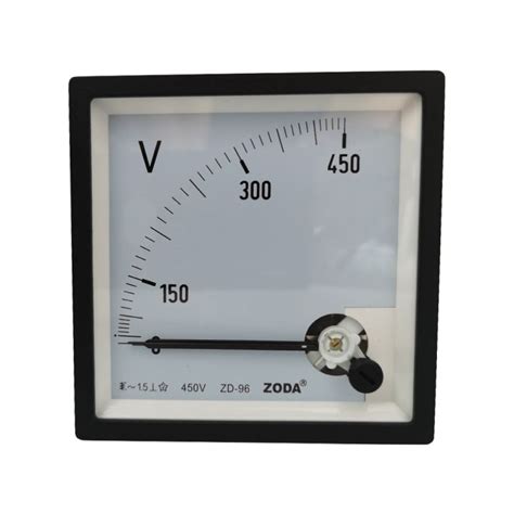 1pc 96 V 450v 500v Ac Direct Analog Meter Panel Gauge Ac Voltage Current Meter 96 96mm Voltmeter