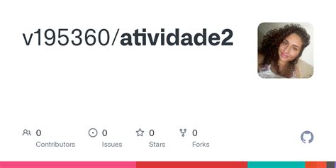 GitHub V195360 Atividade2
